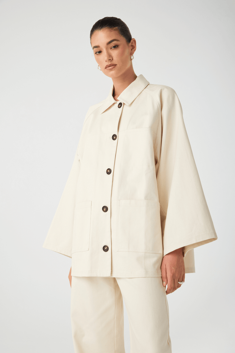 arcaa movement - alma jacket - bone - the little boutique – The Little ...